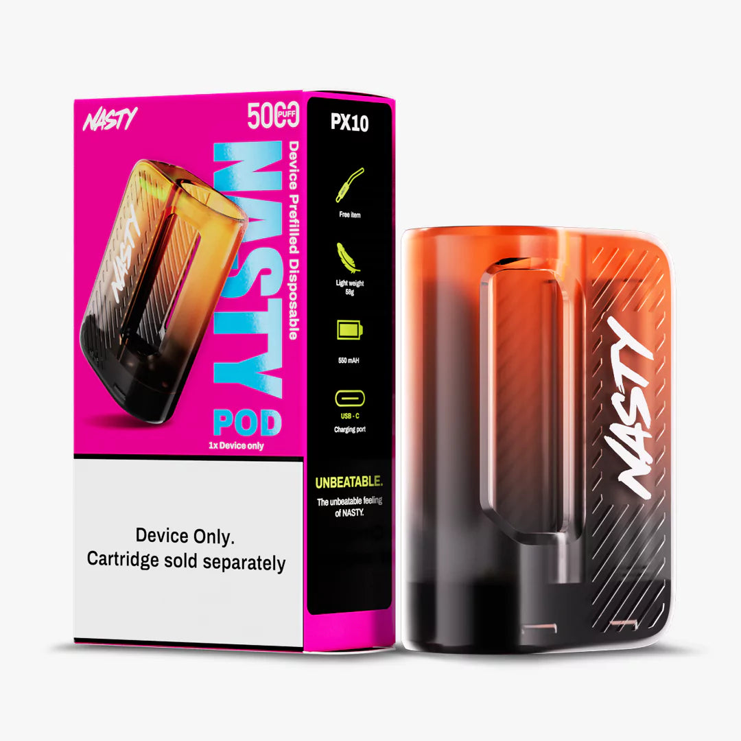 Nasty PX10 Device Disposable Vape | Nasty Worldwide ZA